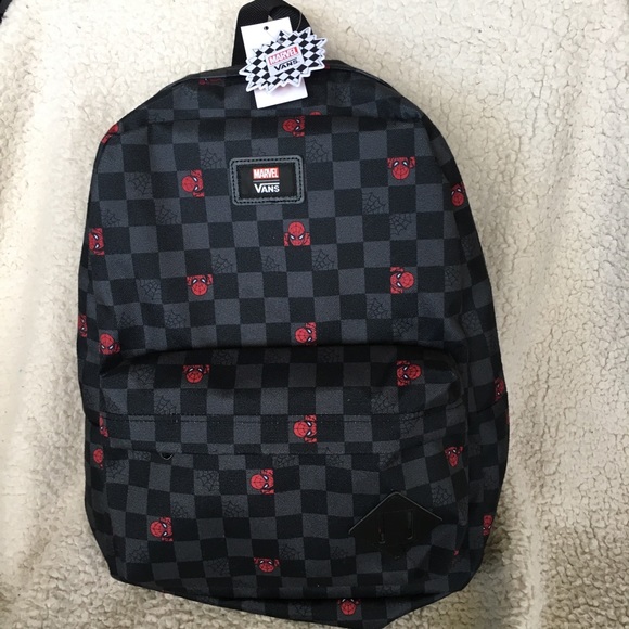 Vans | Bags | Nwt Vans X Marvel Spiderman Old Skool Ii Backpack | Poshmark